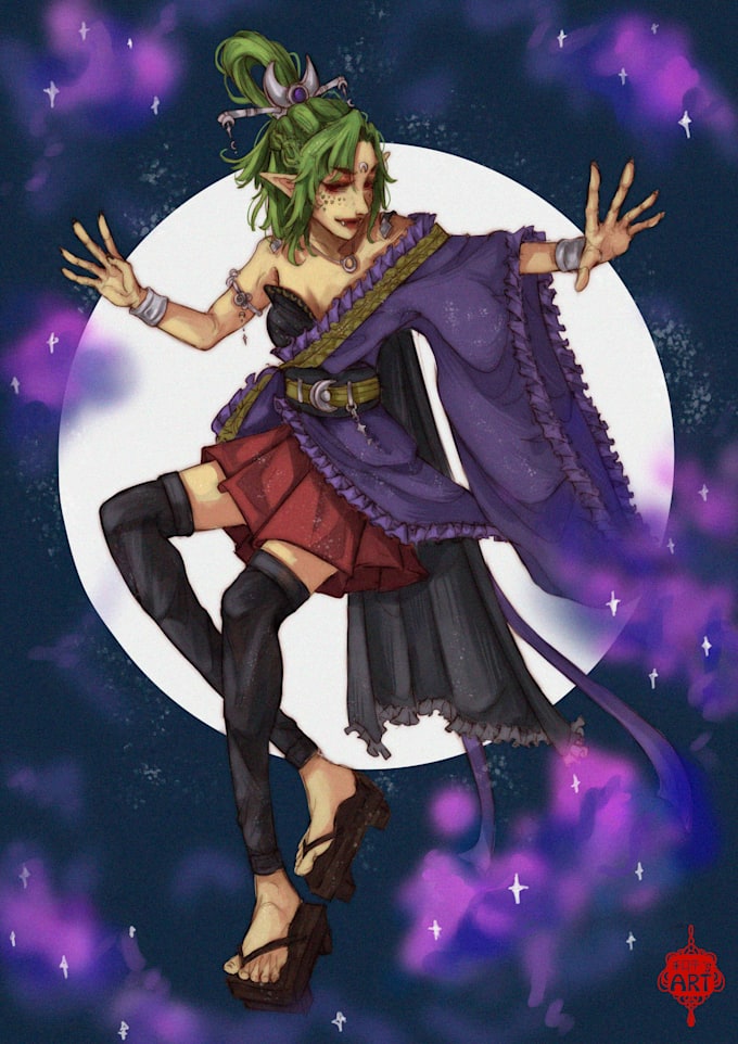 Draw your roleplay character by Heiwa00 | Fiverr