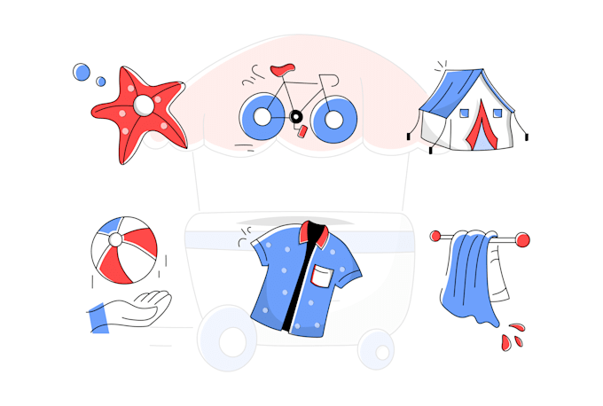 Create unique hand drawn icon set by Salahuddeen | Fiverr