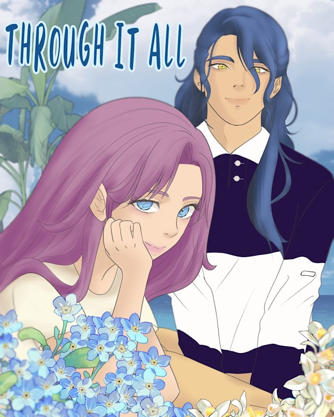 Draw manga manhwa or semi realistic digital art by Derseaturtle | Fiverr