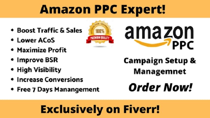 Setup and optimize your amazon ppc campaigns , amazon fba ppc ads campaign by Malickadeel262 ...