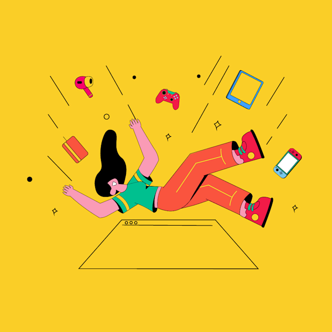 Get your ideas illustrated in vibrant 2d flat vector style by ...