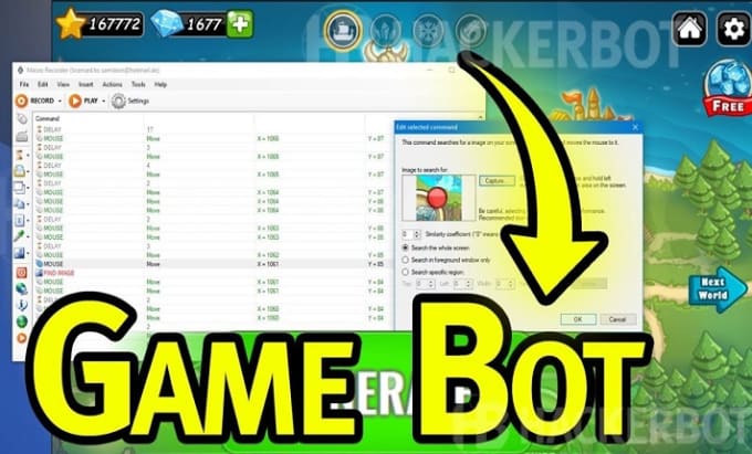 Create python game bots, ai game bots,farm bots or automations by One ... Create python game bots, ai game bots,farm bots or automations by One ...