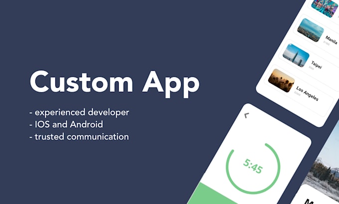 Make a mobile app using react native by Romandlorenzo | Fiverr