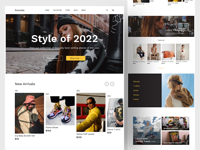 Do web ui ux design by Rafifkamil | Fiverr
