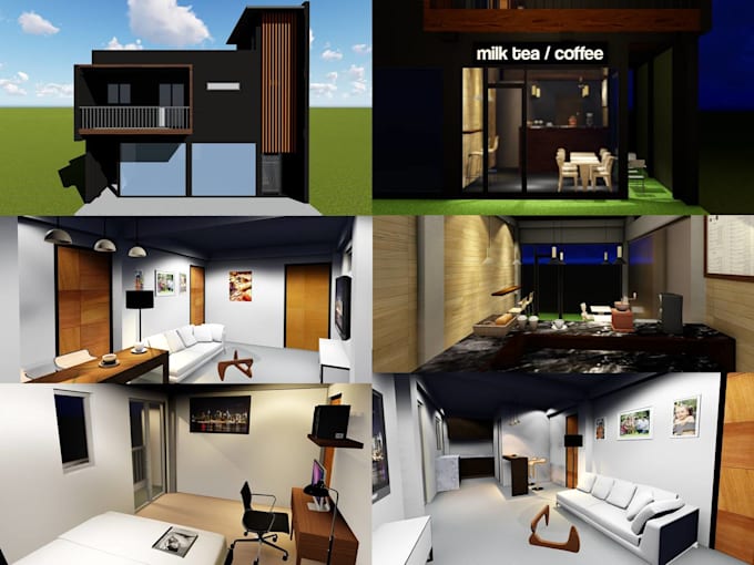 Create cad drawings and sketchup models by Erica_denice | Fiverr