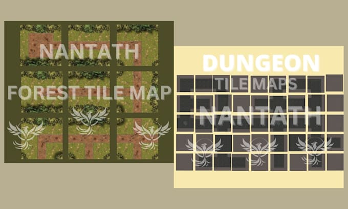 Create fantasy dungeon ttrpg battle tile maps by Nantath | Fiverr