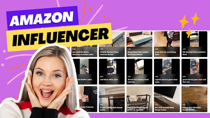 Create unboxing, demo, amazon influencer shoppable product video by ...