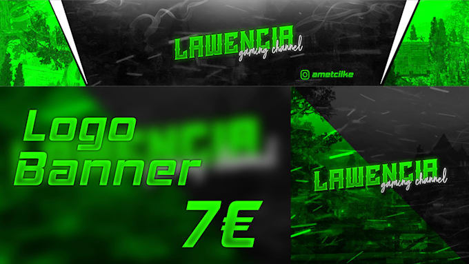 Design a stunning youtube banner and logo by Noshiyoutuber7 | Fiverr