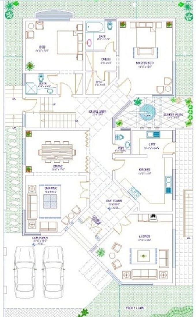 Provide floor plans and architectural services by Inn03520 | Fiverr