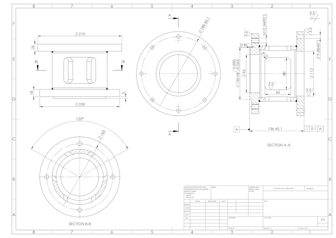 Make professional 2d technical drawings by Marjanmatev | Fiverr