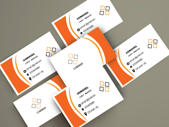 Design official business cards for you by Wafagraphics | Fiverr