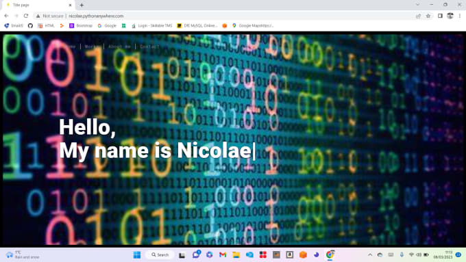 Make Web Apps In Python Django Flask Html Css Js From Scratch Delivered In Time By Nicolaek Fiverr