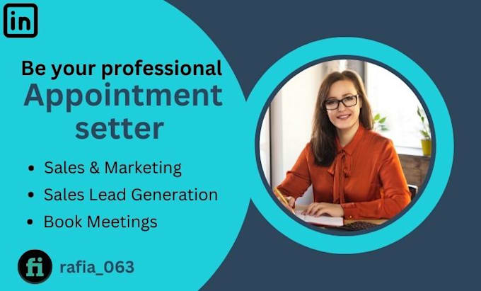 Be your b2b professional appointment setter by Rafia_063 | Fiverr