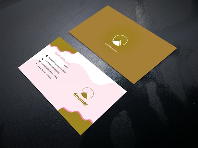 Make smart ,printable,elegant,luxury fresh card by Samighraphics | Fiverr