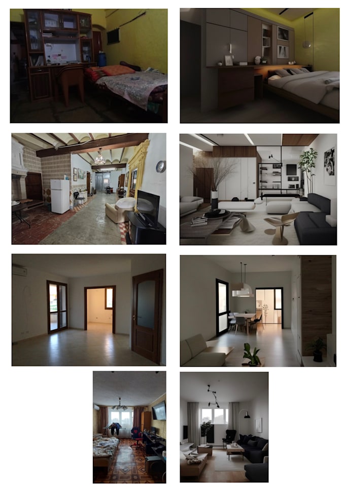 Interior design for your room or house by Valerioporru | Fiverr