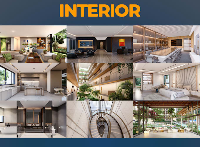 Do amazing 3d interior renderings by Chrisdilao | Fiverr