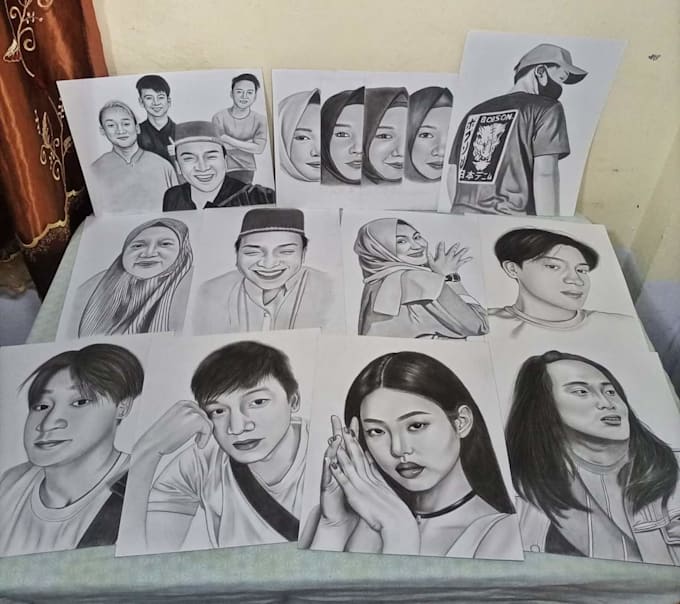 Do sketch drawing and other art related materials by Grande_el15 | Fiverr