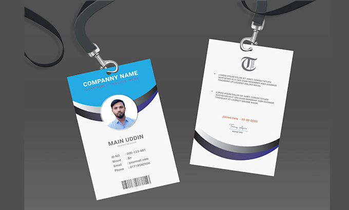 Design a unic id card, identity card design by Tarak8920 | Fiverr