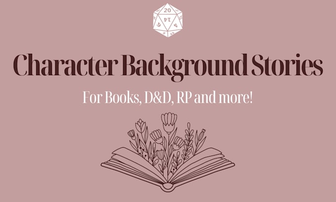 Write a background story for you character by Alexstrazaart | Fiverr