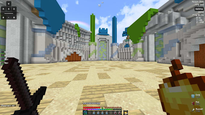 Do minecraft duel map by Mrcetst | Fiverr