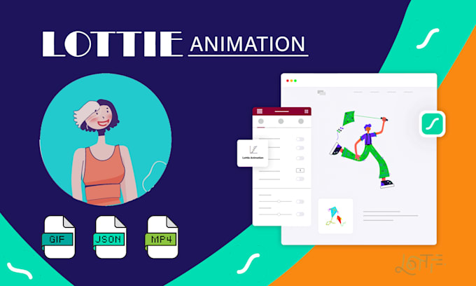 Create Custom Svg Lottie Json Animation For Icon And Web By Rahala