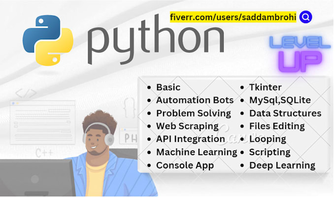 Do Your Python Projects By Saddambrohi Fiverr