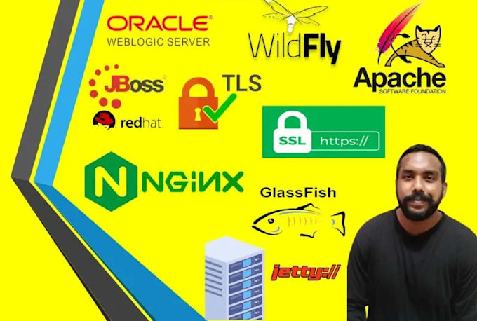 Set up jboss, weblogic, ssl, wildfly, tomcat, lamp and glassfish ...