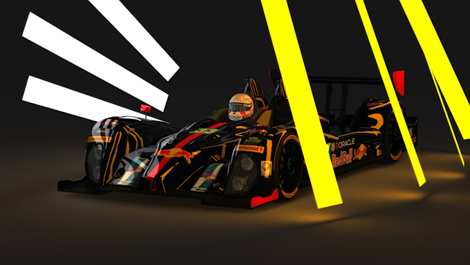 Make a custom livery for ac of rf2 by Maxstormracer | Fiverr