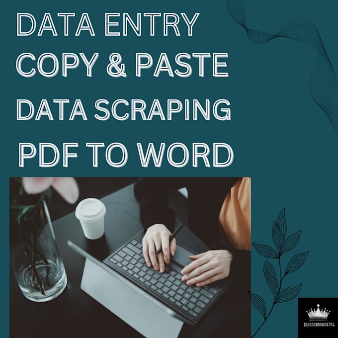 Data entry, copy paste, data scraping and logo design by Ideascardmaking | Fiverr