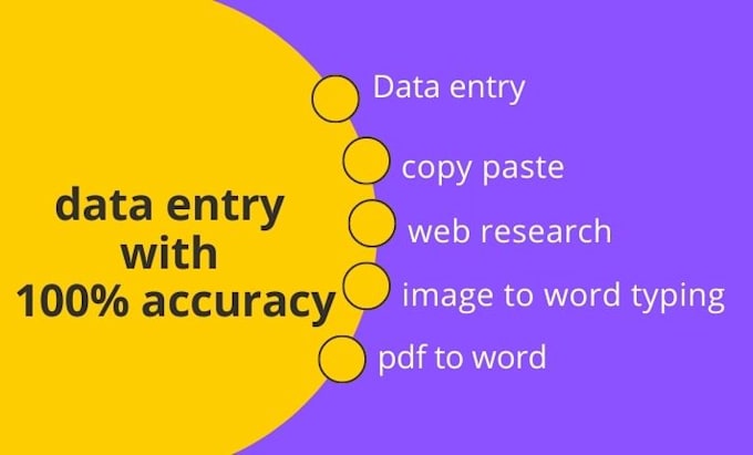 Do fastest data entry in one day and pdf to word typing by ...