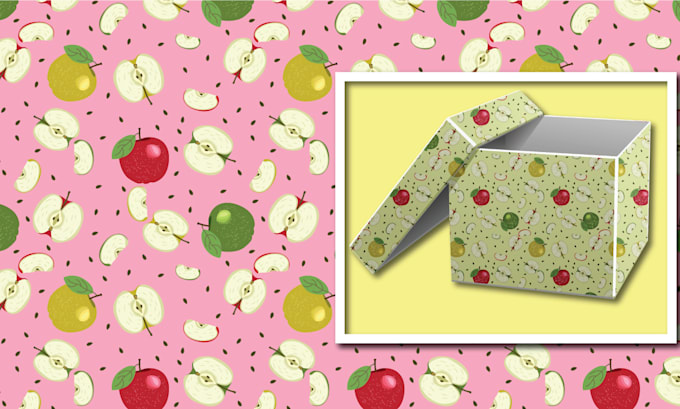 Make packaging pattern, wallpaper, baby, and fabric, repeat vector by ...