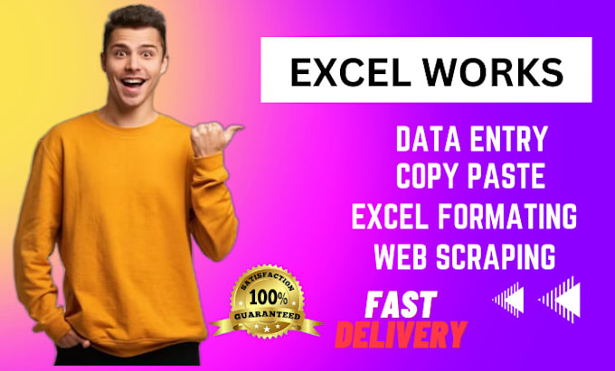 Do data entry, data cleaning, merge ,split, formating by Exceel_master | Fiverr