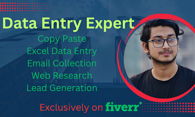 Do data entry, copy paste by Anmsabid | Fiverr