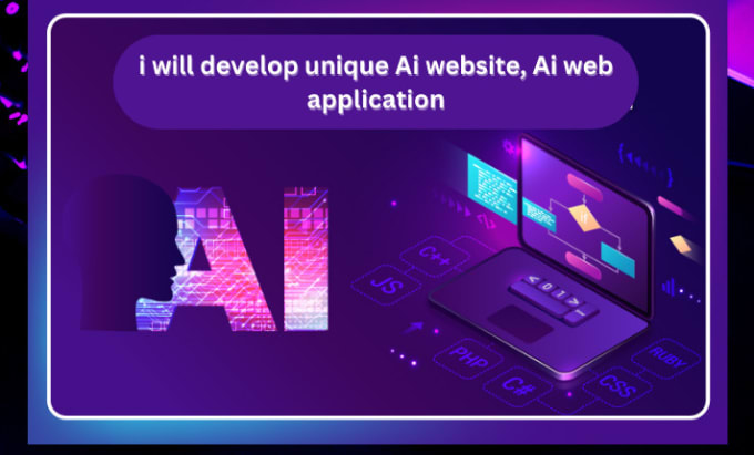 Develop unique ai website, ai web application for you by Shaidhat | Fiverr