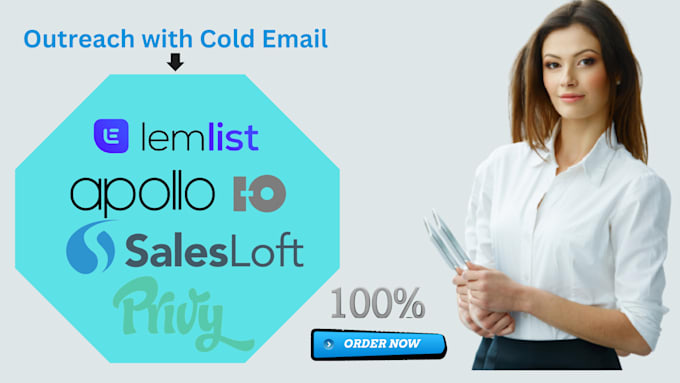 Setup email campaigns on privy lemlist salesloft apollo io by Momz ...
