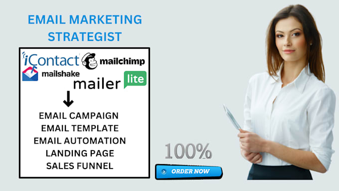 Setup email campaigns on icontact mailchimp mailshake mailerite by Momz ...