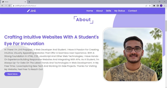 Create single page website for you by Jinil2002 | Fiverr Create single page website for you by Jinil2002 | Fiverr