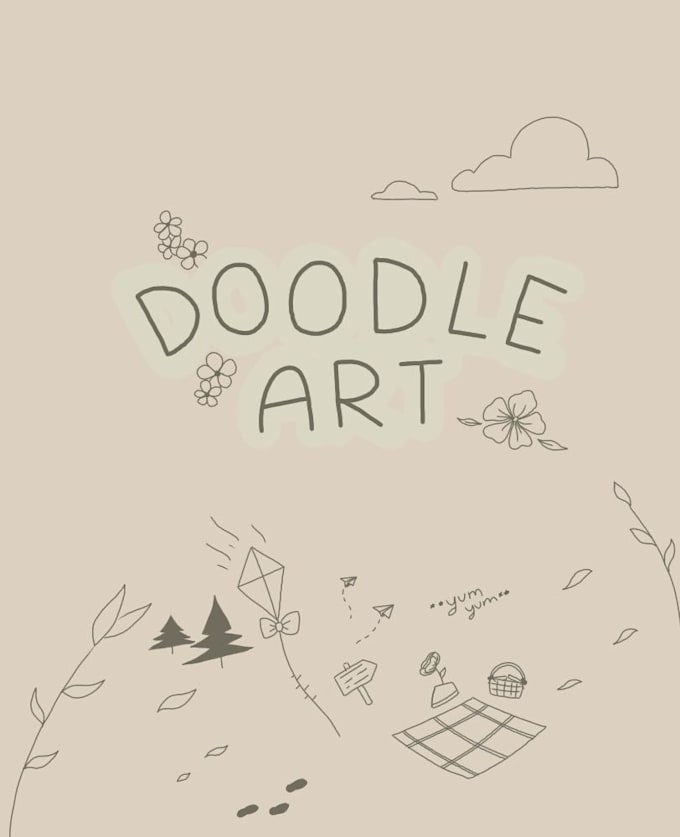 Create a doodle art illustration by Laseia | Fiverr
