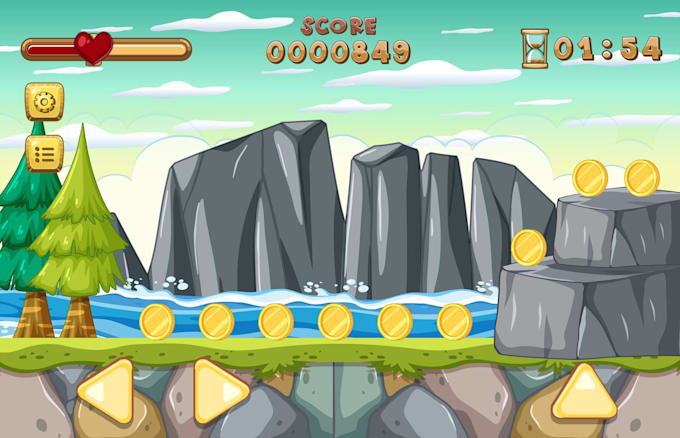 Make a 2d infinite game by Themegofficail | Fiverr