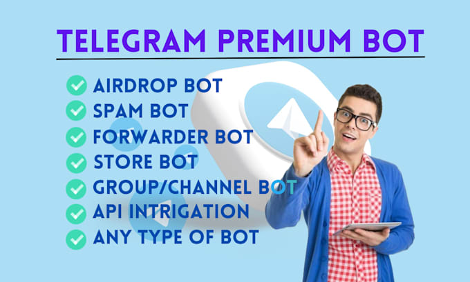 Make a telegram bot to grow your business by Kh_rasedul | Fiverr