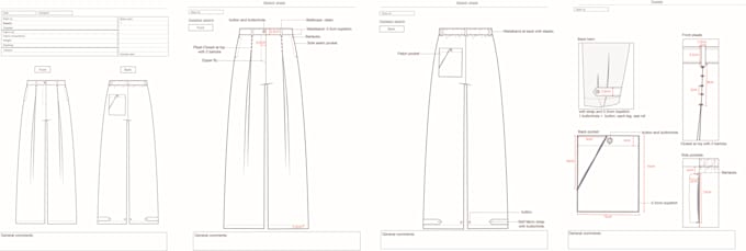 Do technical sketches in high level by Yuval_porat | Fiverr