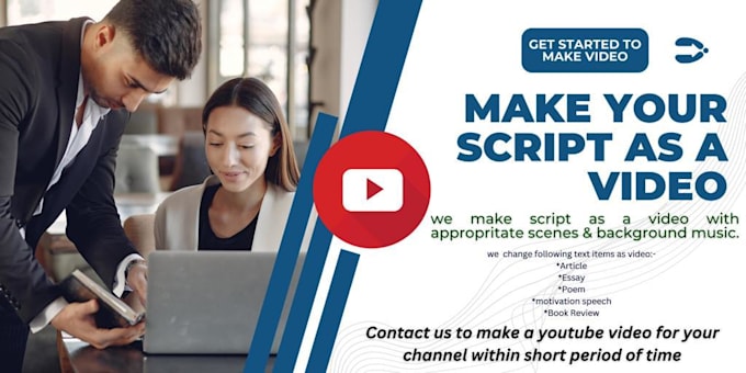 Turn your article or script as videos by Atheek5484 | Fiverr