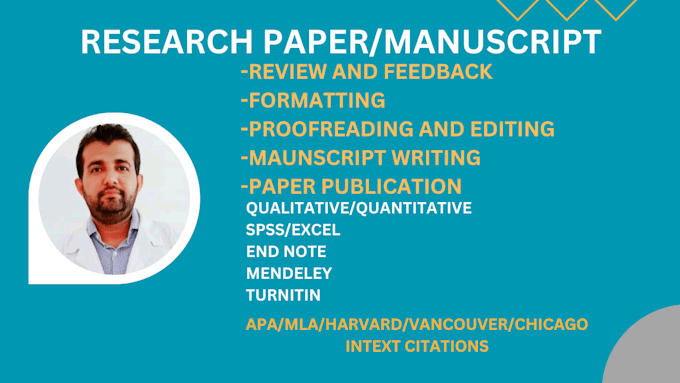 Edit and improve your research manuscript, to be published by ...