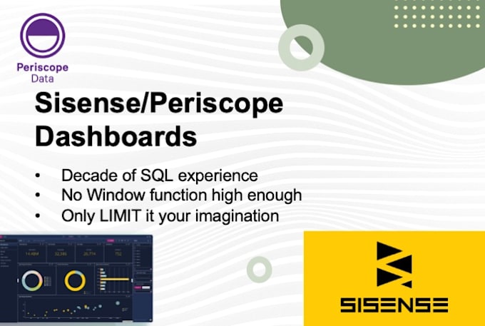 Create your sisense dashboard by Sedaghat | Fiverr