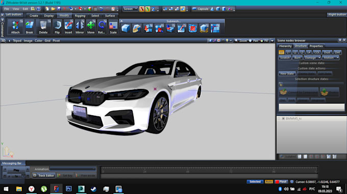 Editing, altering 3d models, i make sweeps, template, light mask by ...