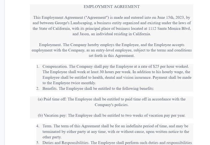 Write different types of contracts to fit your needs by Pk_005 | Fiverr