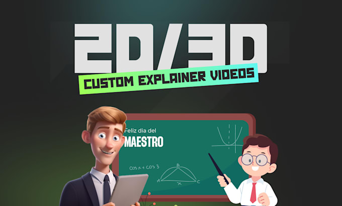 Animate custom 2d explainer video ad for your business and services by ...