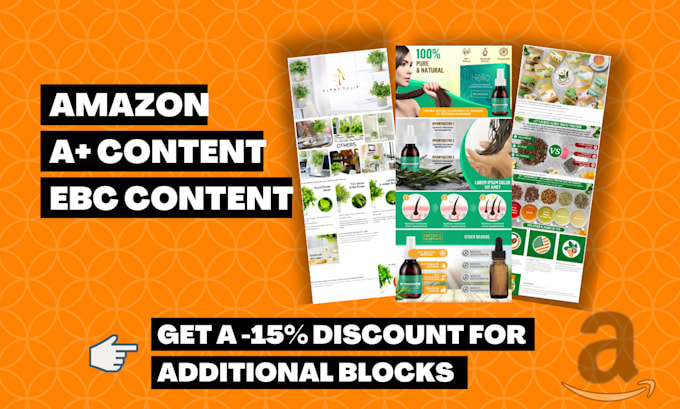 Preparation and production of amazon brand content ebc a plus by ...