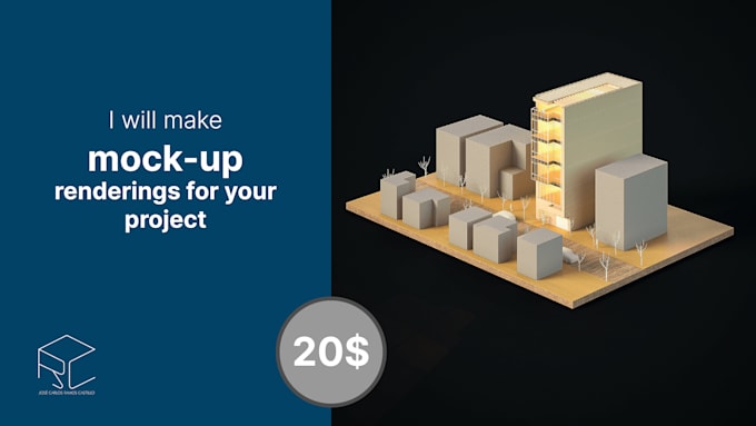 Do mockup renderings for designers, students and architects by Jose ...