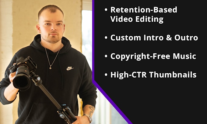Do professional, retention based youtube video editing by ...